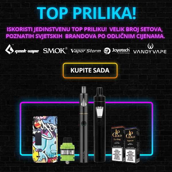 E-tekućine, grijači, kompleti, modovi, shake n vape - Vape Shop